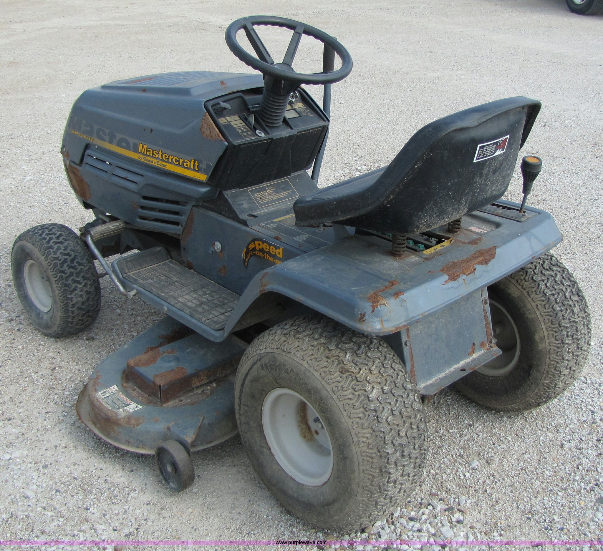Mastercraft lawn mower in Onawa, IA | Item 3500 sold | Purple Wave