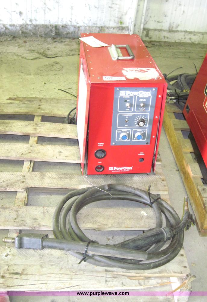 Powcon wire feed welder in Hutchinson, KS | Item 4222 sold | Purple Wave