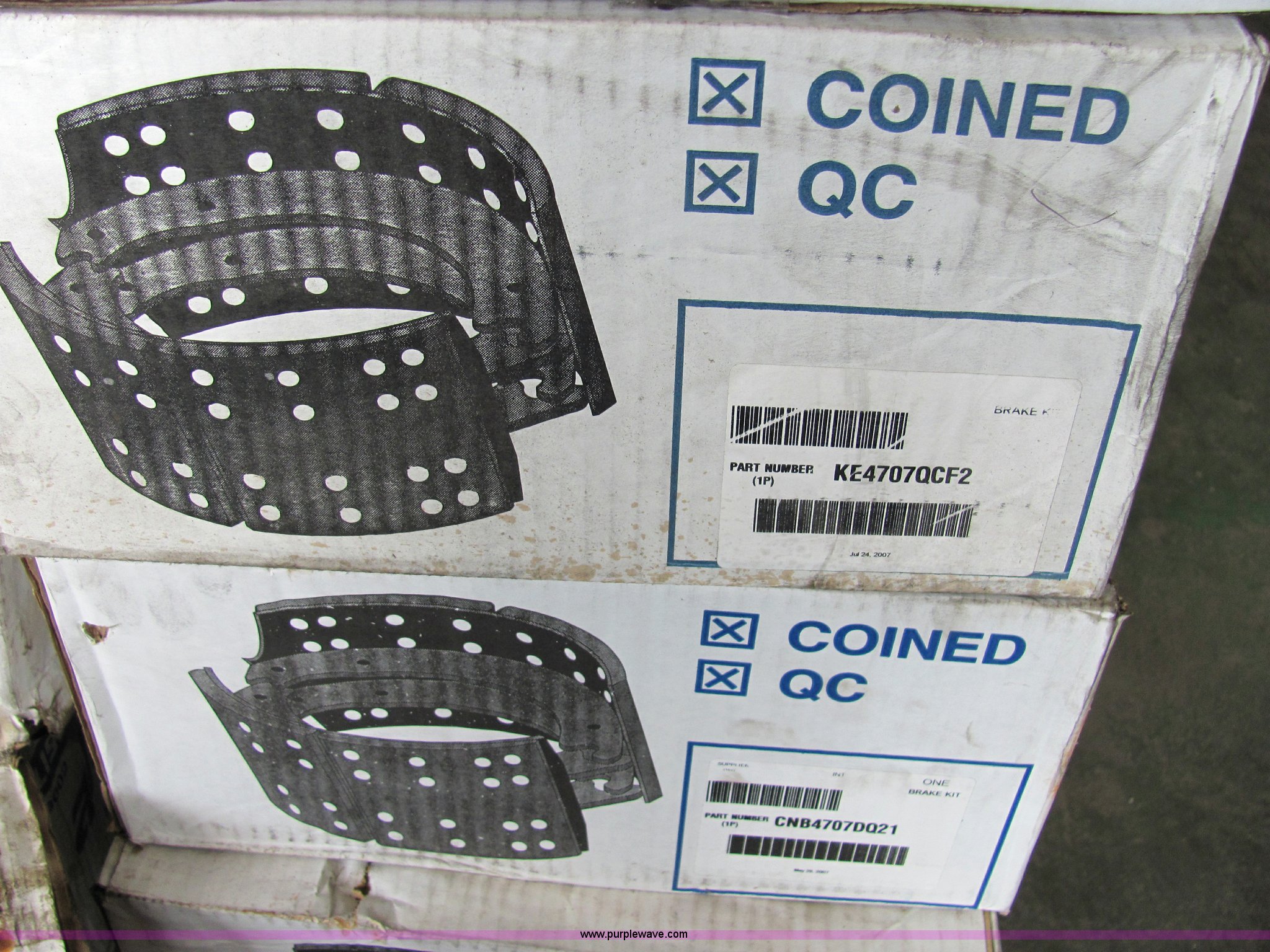 (10) Altec brake shoe kits in Spring Hill, KS | Item 2040 sold | Purple ...