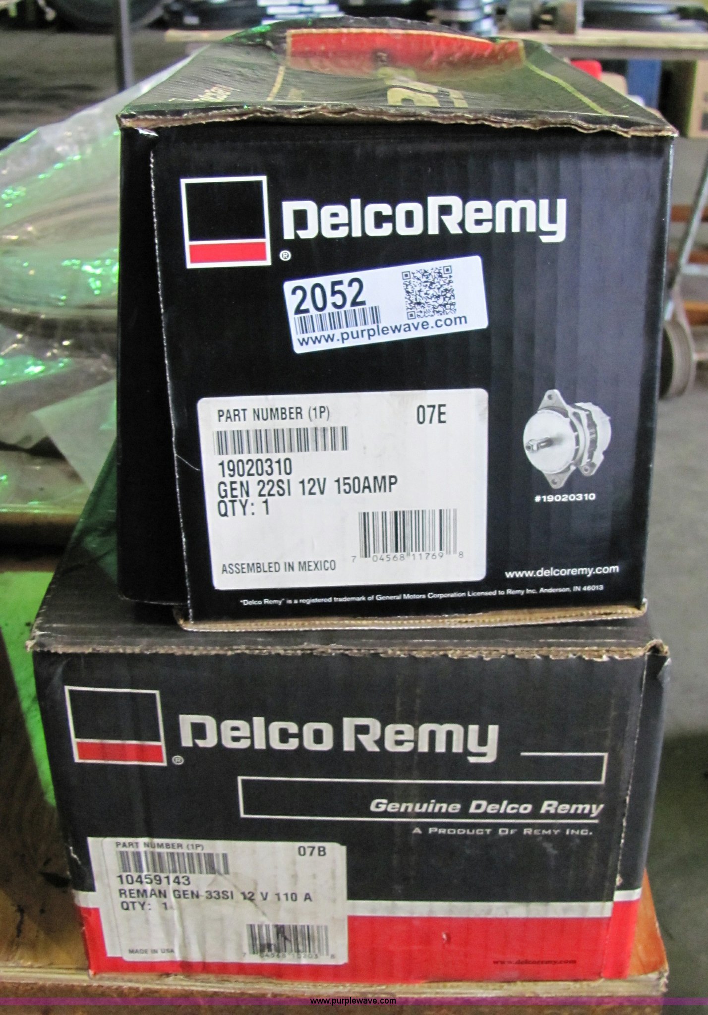 (2) Delco Remy generators in Spring Hill, KS | Item 2052 sold | Purple Wave