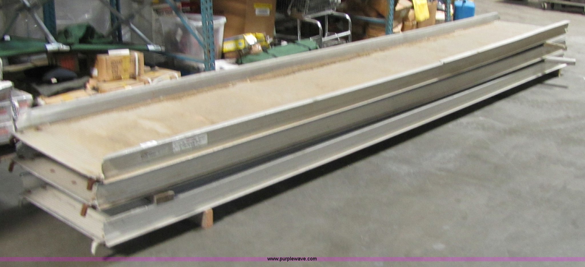 (3) aluminum moving ramps in Spring Hill, KS | Item 5105 sold | Purple Wave