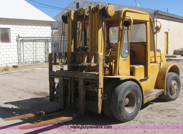 1966 Hyster H60C-AF-44 forklift in St. Francis, KS | Item 6194 sold ...