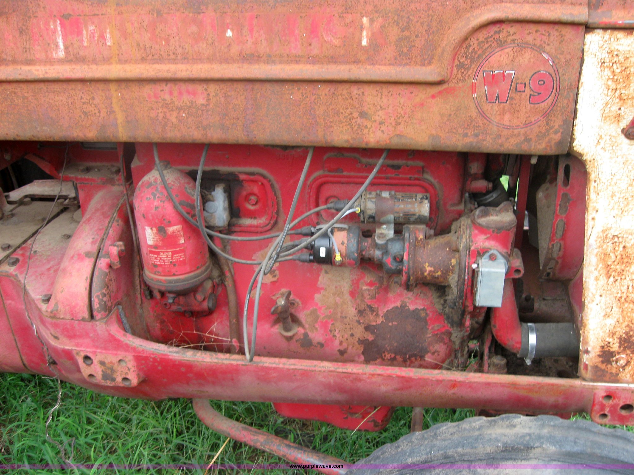 Mccormic Deering W9 tractor in Bennington, KS | Item 5575 sold | Purple ...