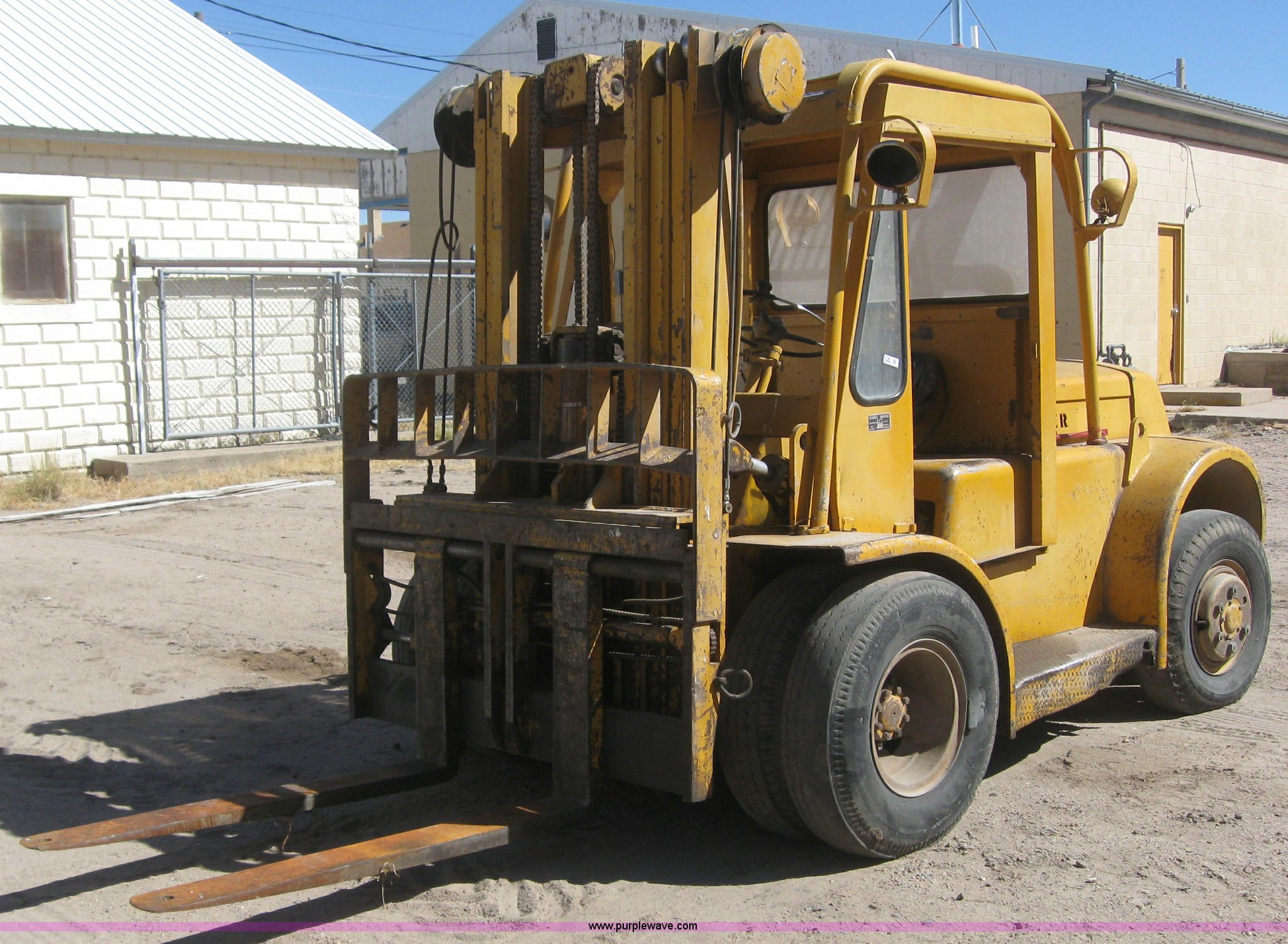 1966 Hyster H60C-AF-44 forklift in St. Francis, KS | Item 6194 sold ...