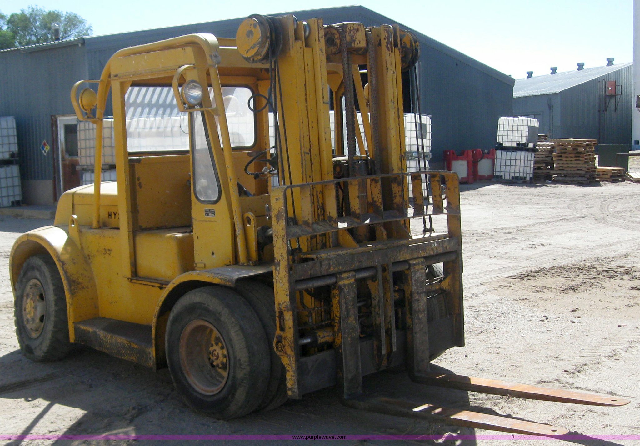 1966 Hyster H60C-AF-44 forklift in St. Francis, KS | Item 6194 sold ...
