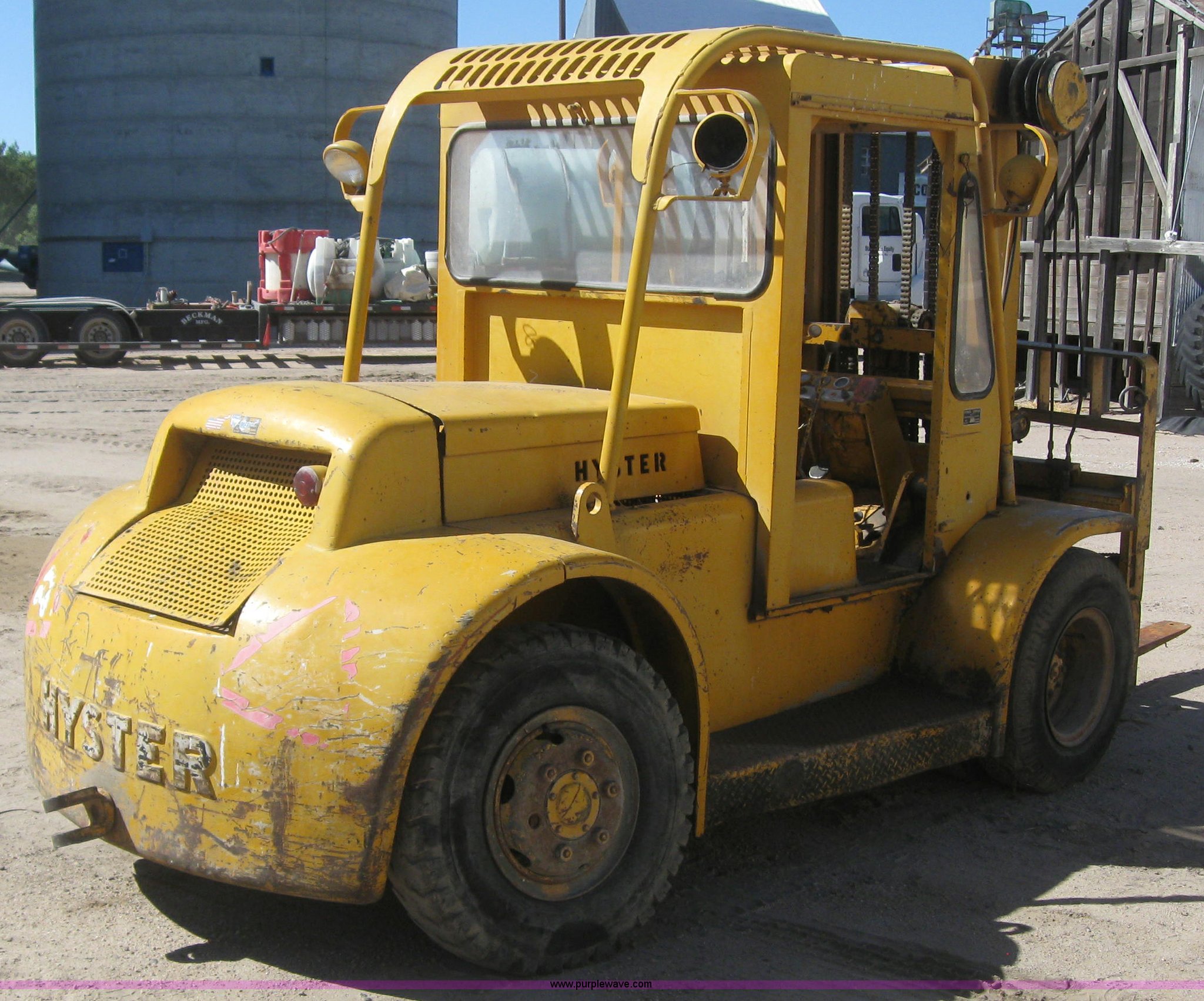 1966 Hyster H60C-AF-44 forklift in St. Francis, KS | Item 6194 sold ...