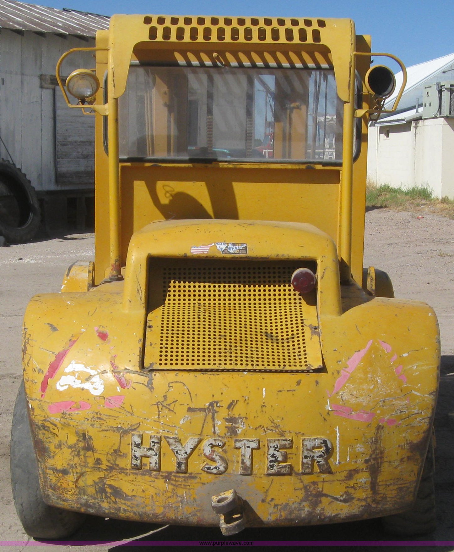 1966 Hyster H60C-AF-44 forklift in St. Francis, KS | Item 6194 sold ...
