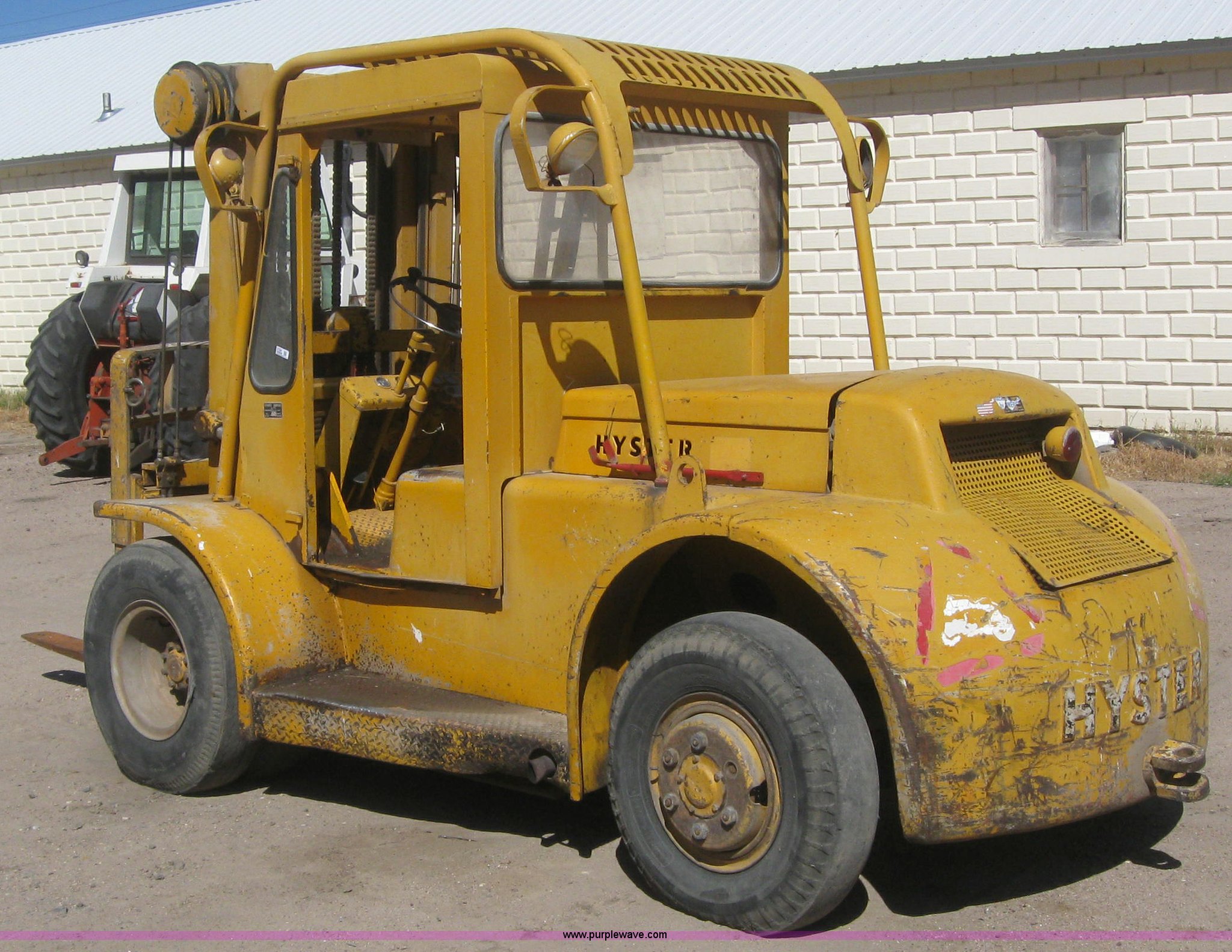 1966 Hyster H60C-AF-44 forklift in St. Francis, KS | Item 6194 sold ...
