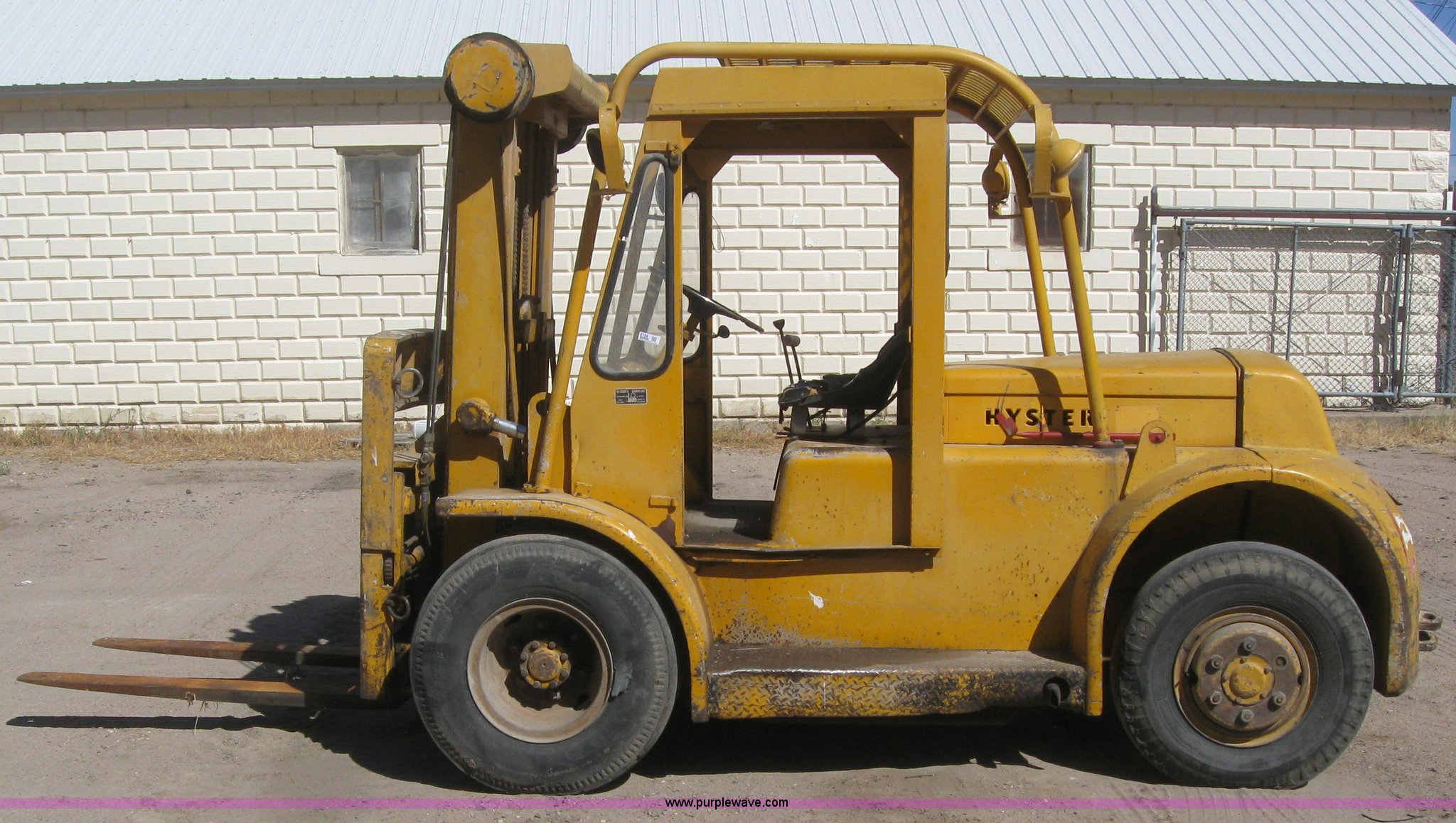 1966 Hyster H60C-AF-44 forklift in St. Francis, KS | Item 6194 sold ...
