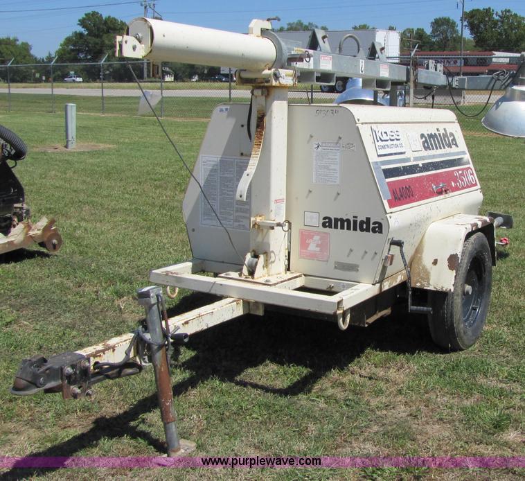 2003 Amida AL4000 light tower in Topeka, KS | Item 7205 sold | Purple Wave