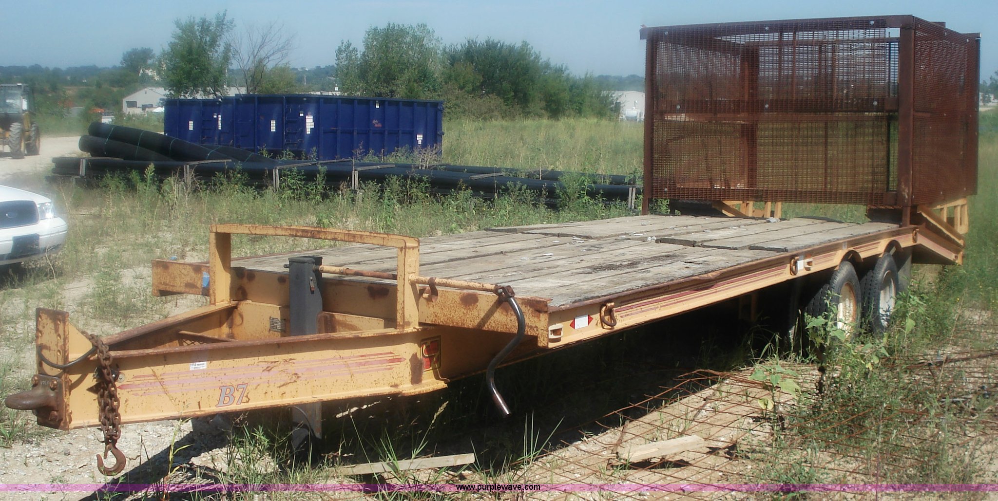 1986 CZ Engineering CZ20KT trailer in Lansing, KS | Item 3553 sold ...