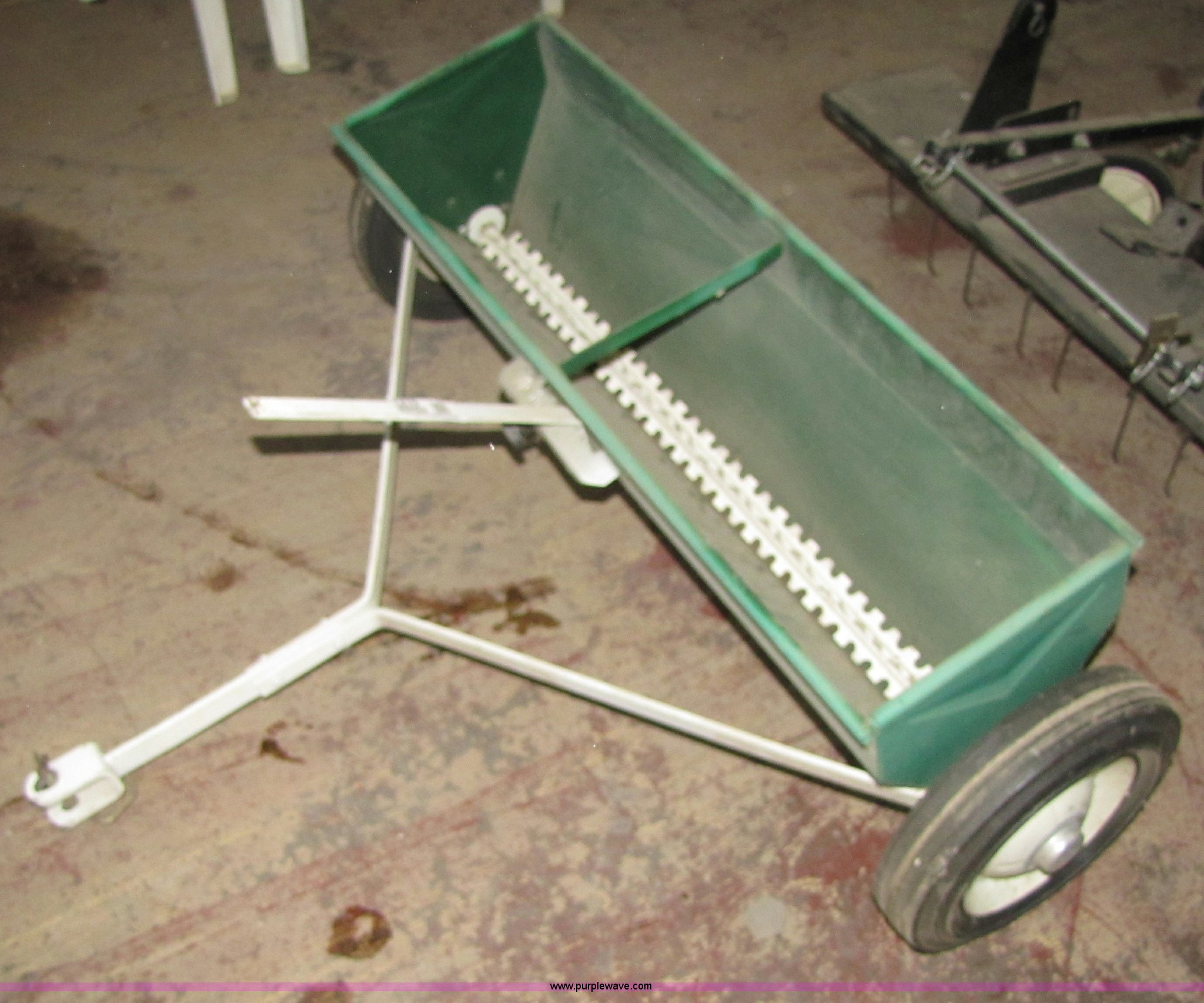 Pull-type spreader with harrow in Lawrence, KS | Item 7219 sold ...