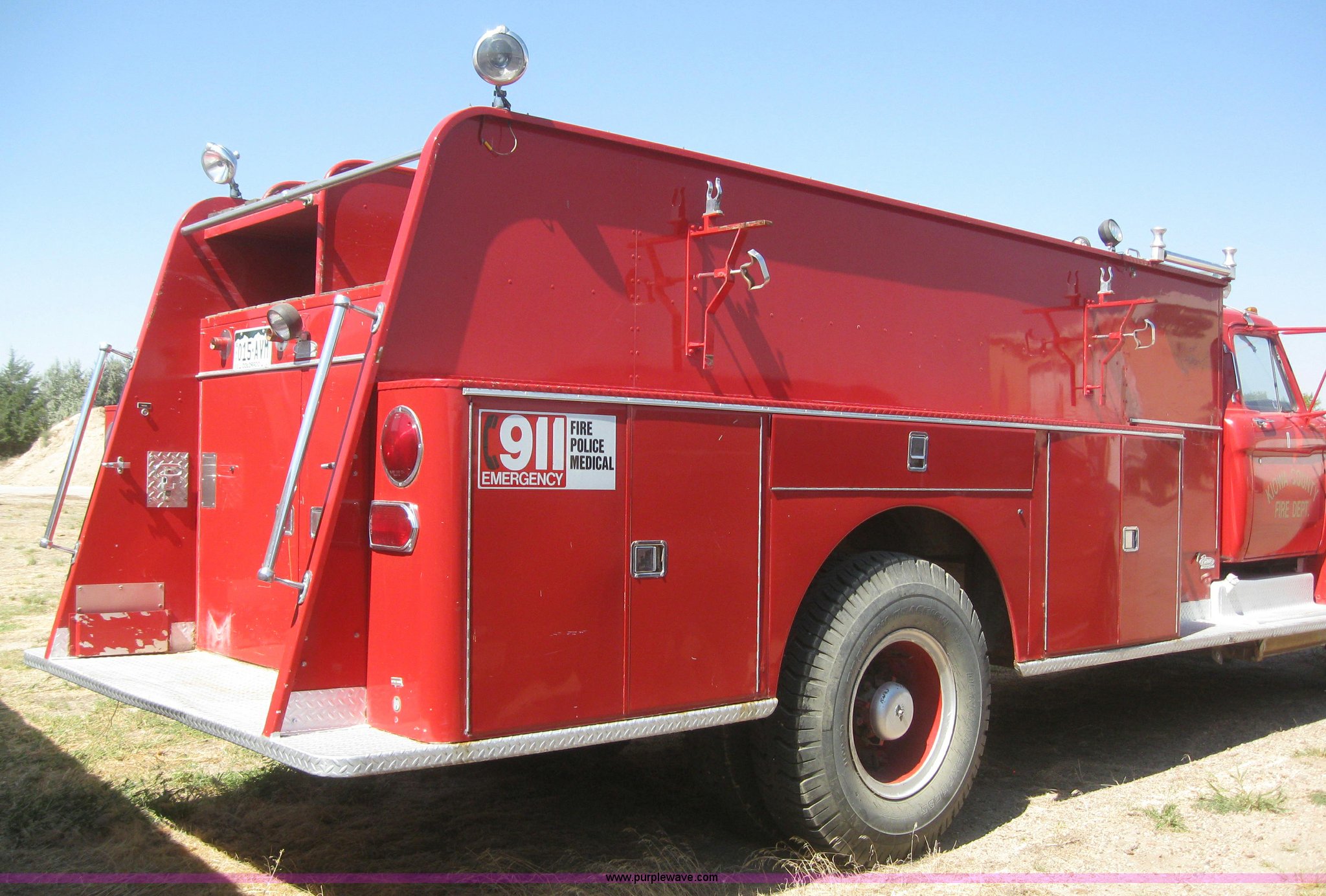1963 Ford 950 Super Duty fire truck in Eads, CO | Item 2988 sold ...