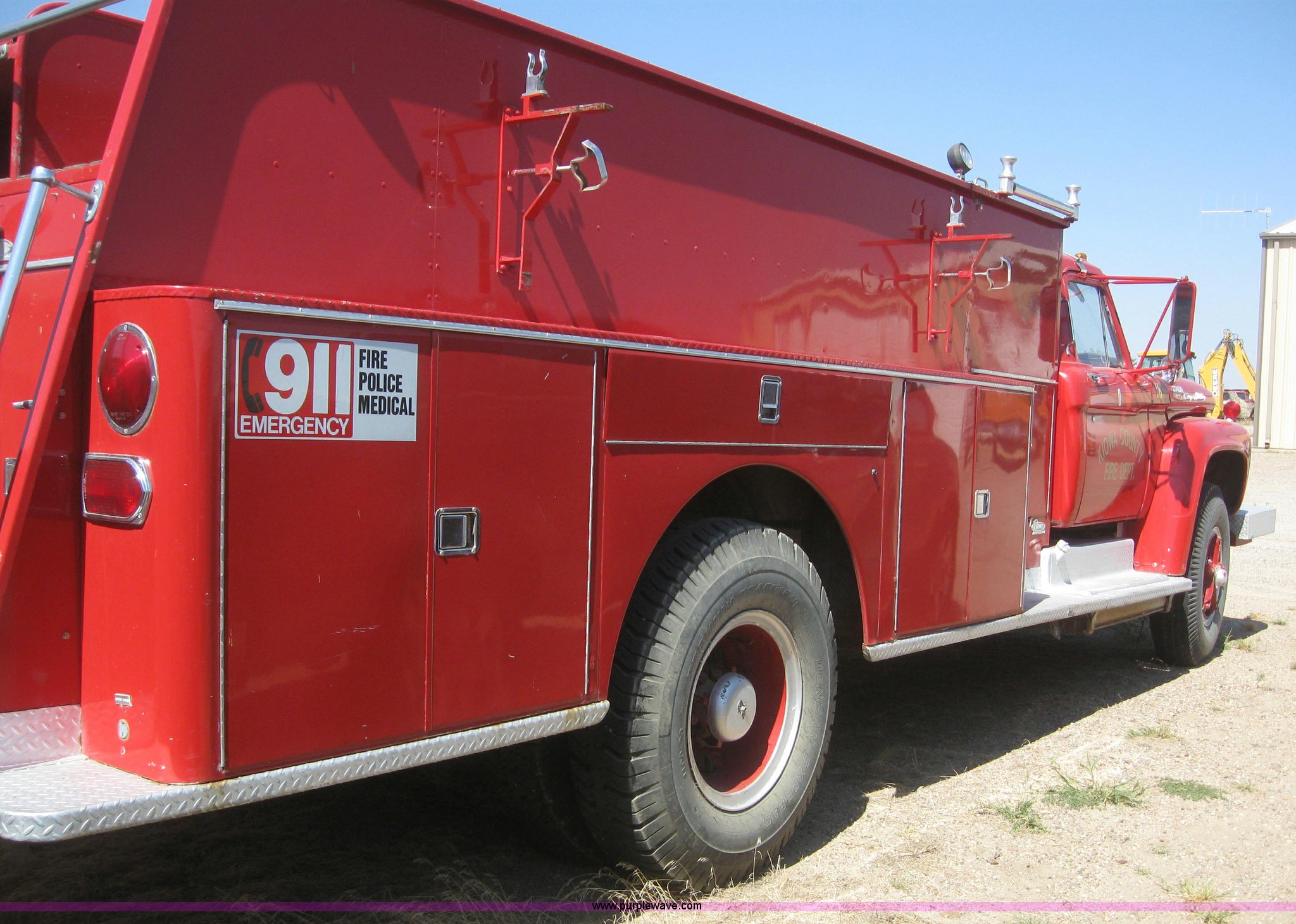 1963 Ford 950 Super Duty fire truck in Eads, CO | Item 2988 sold ...