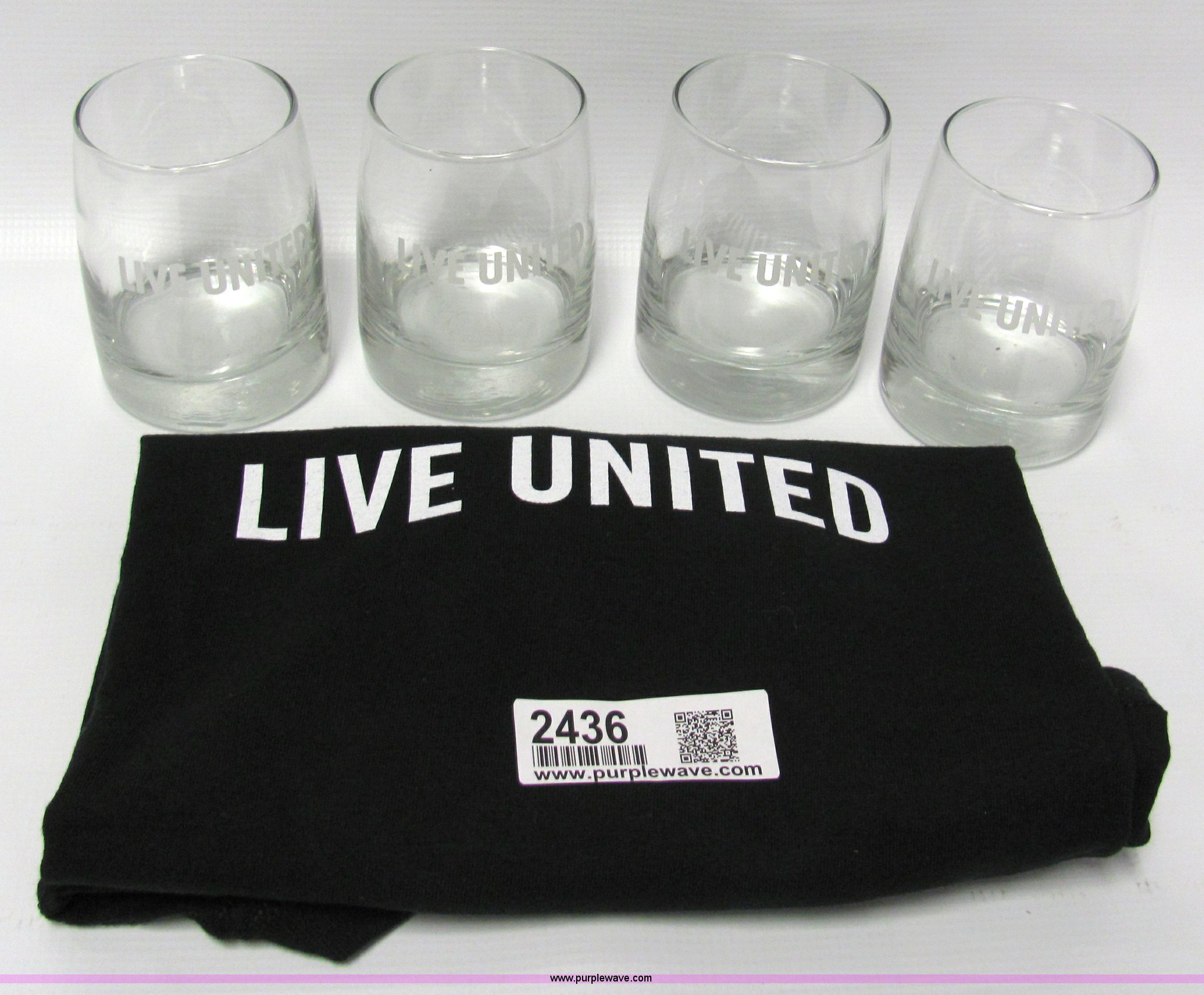 Live United T-shirt in Manhattan, KS | Item 2436 sold | Purple Wave