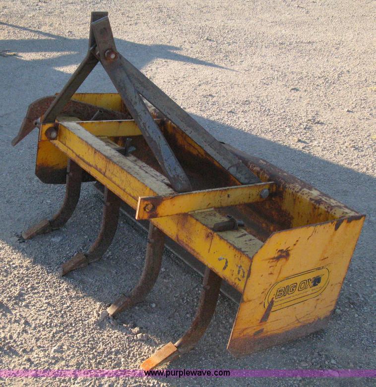 Big Ox 48" three point box blade with four ripper shanks in Wichita, KS ...