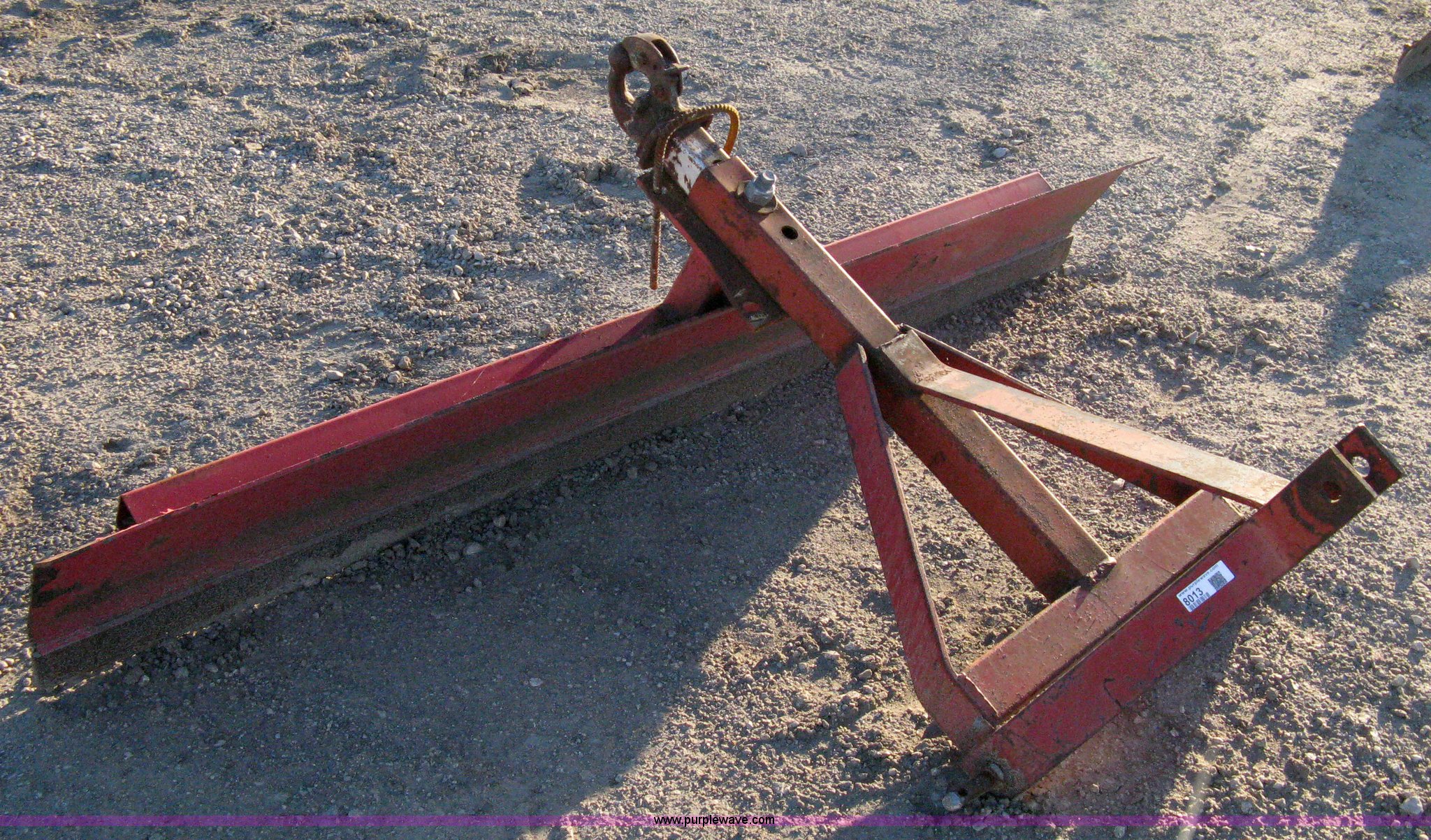 Three point scraper blade in Wichita, KS | Item 8013 sold | Purple Wave
