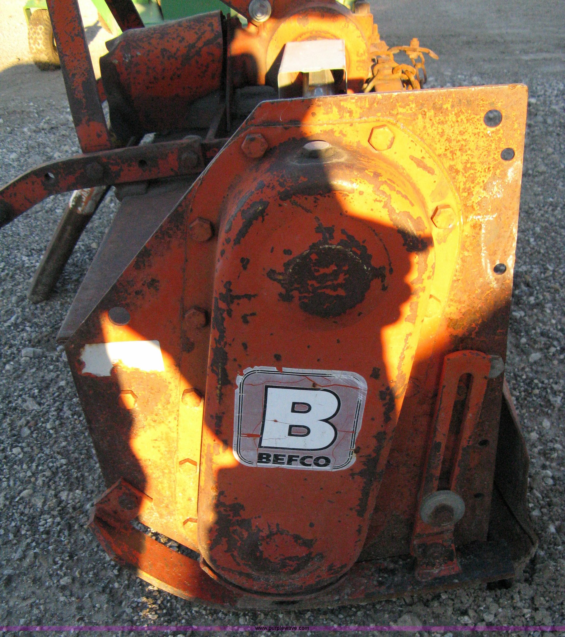 Befco 158 tiller in Wichita, KS | Item 8017 sold | Purple Wave