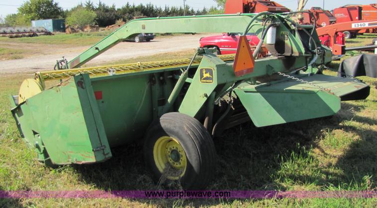 John Deere 1380 14' sickle swather in Lincoln, KS | Item 5154 sold ...