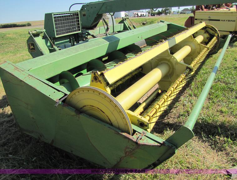 John Deere 1380 14' sickle swather in Lincoln, KS | Item 5154 sold ...