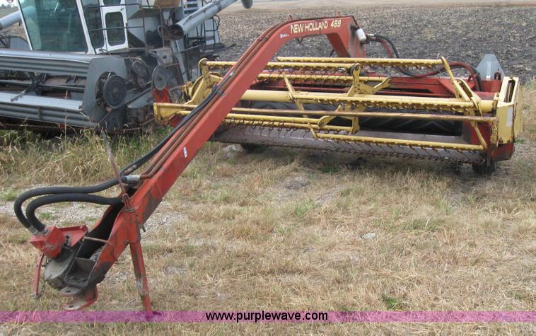 New Holland 499 sickle swather in Wamego, KS | Item 5245 sold | Purple Wave
