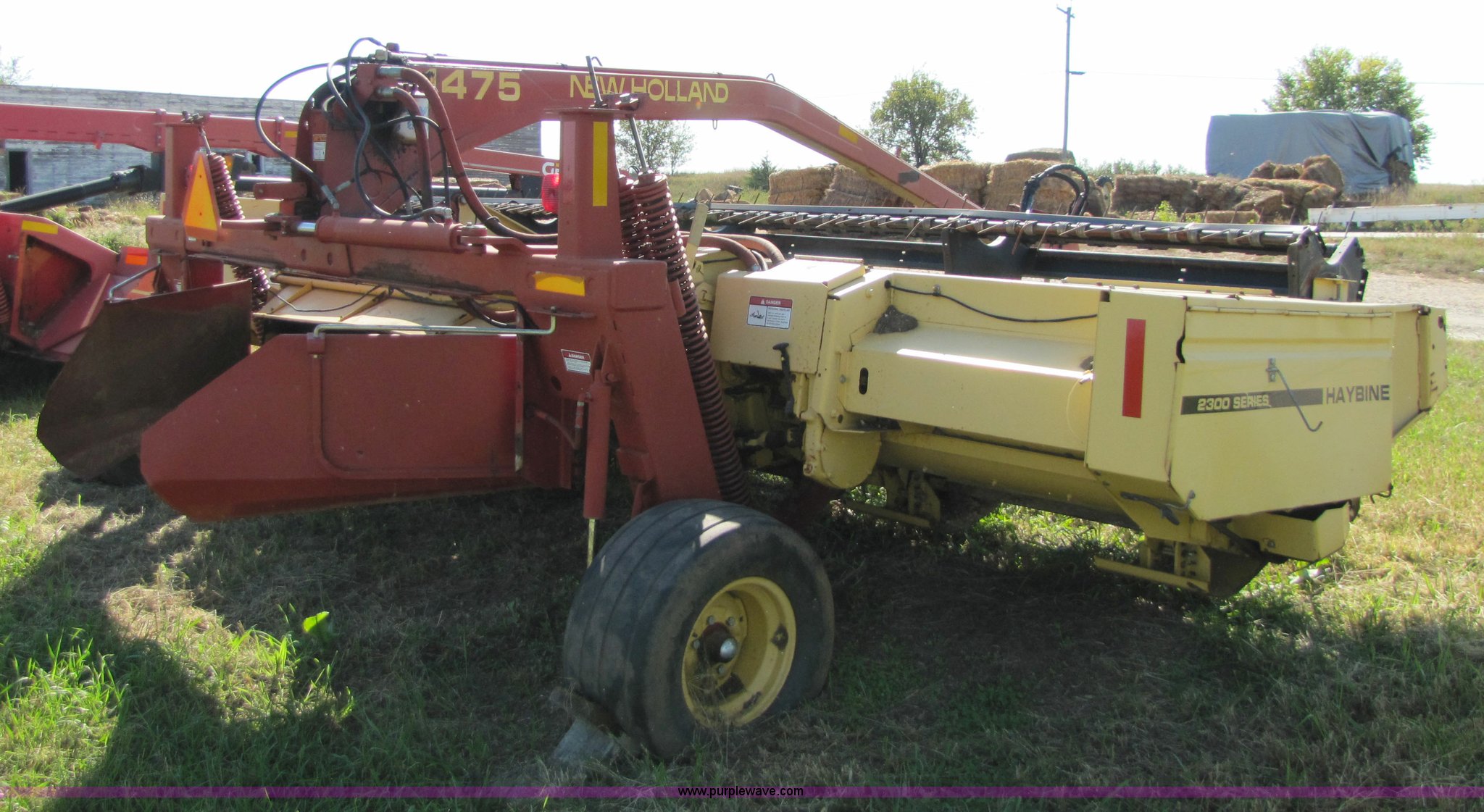 2000 New Holland 1475 18' sickle swather in Lincoln, KS | Item 5153 ...