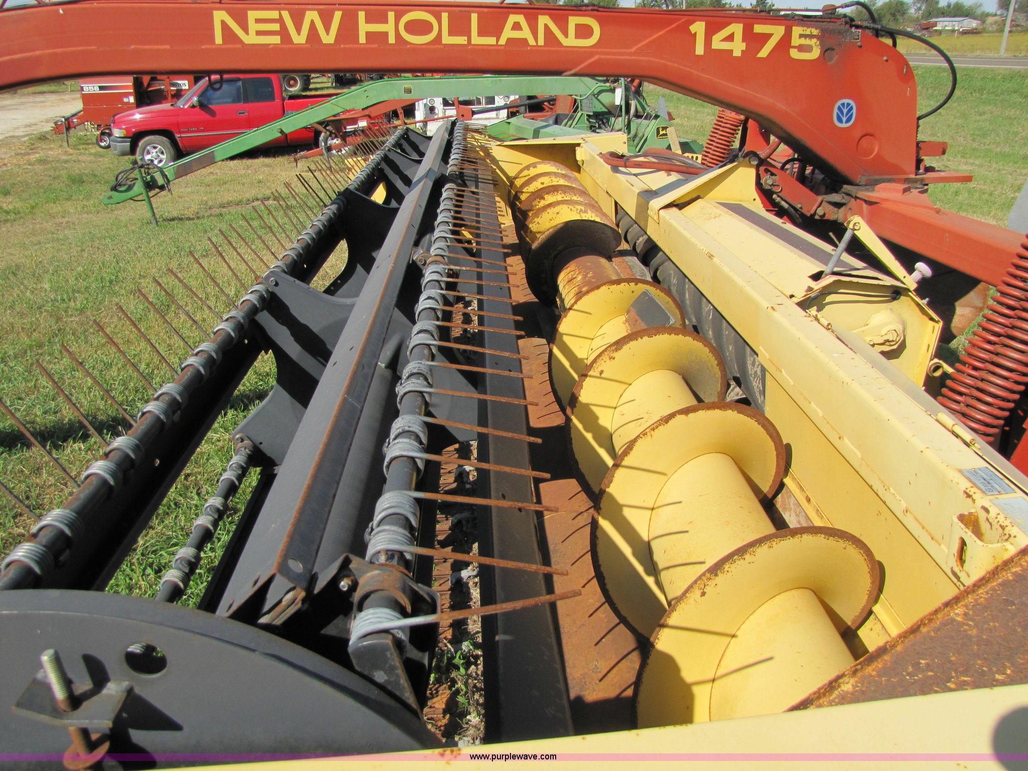 2000 New Holland 1475 18' sickle swather in Lincoln, KS | Item 5153 ...