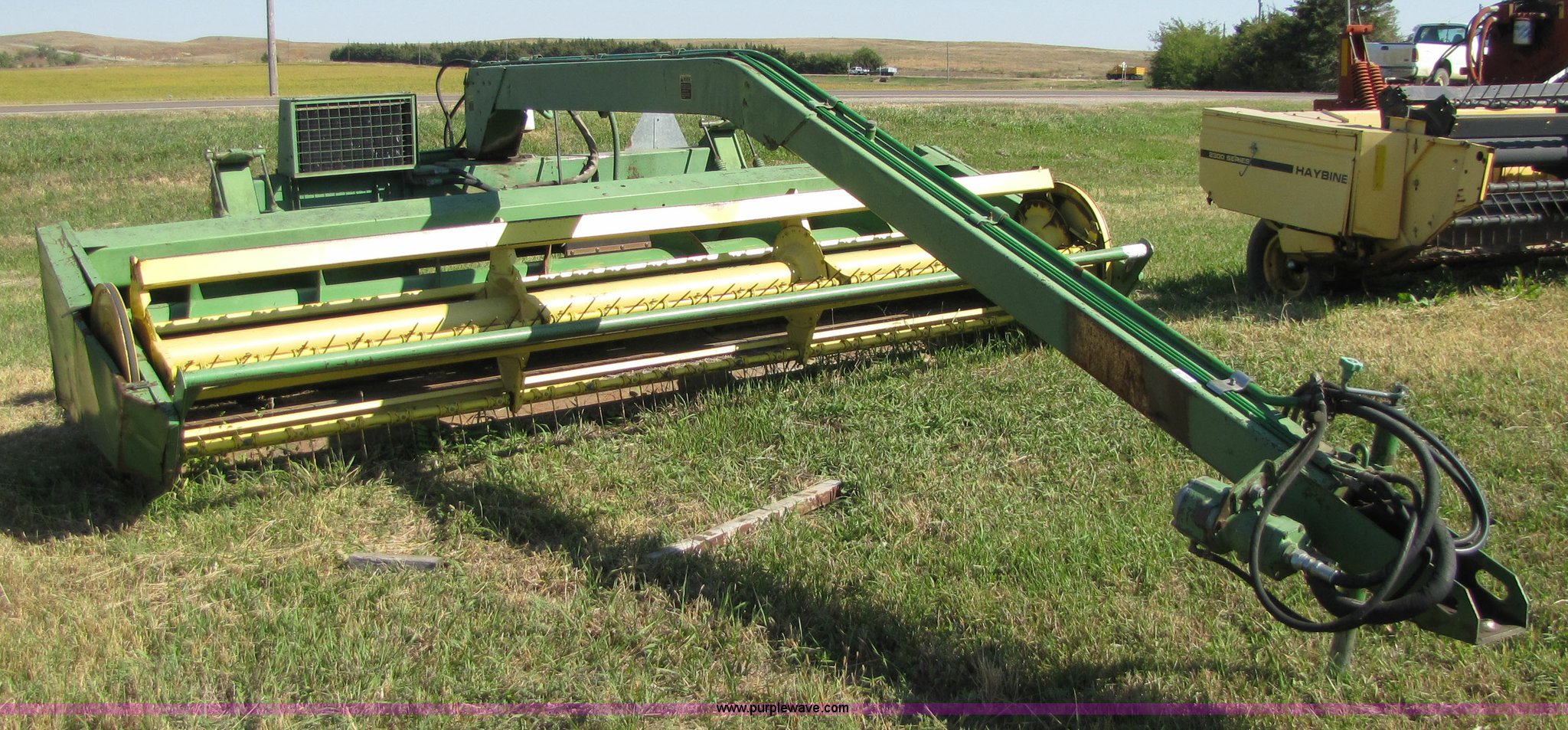 John Deere 1380 14' sickle swather in Lincoln, KS | Item 5154 sold ...