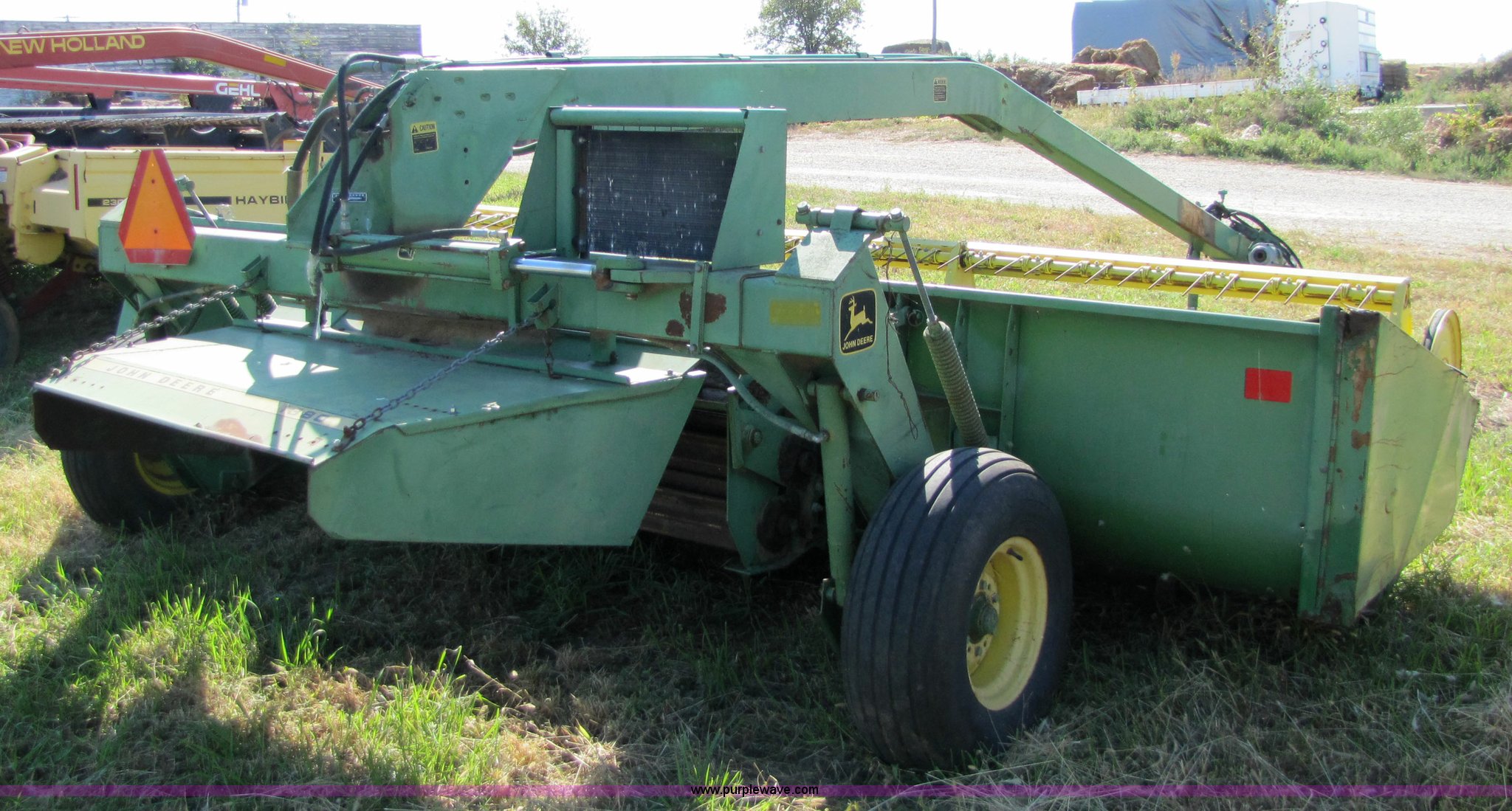 John Deere 1380 14' sickle swather in Lincoln, KS | Item 5154 sold ...