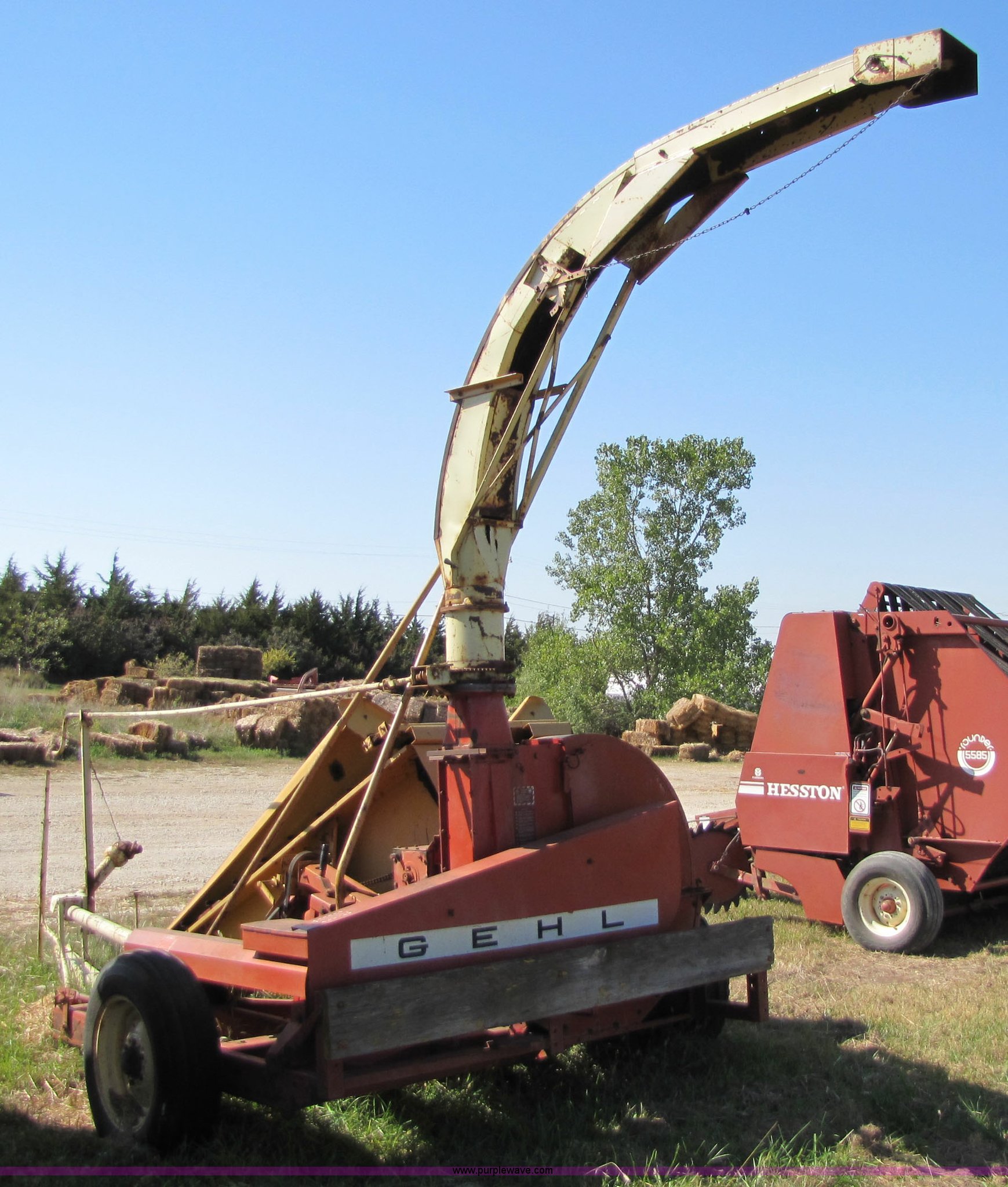 Gehl Chop-King 188 chopper in Lincoln, KS | Item 5158 sold | Purple Wave