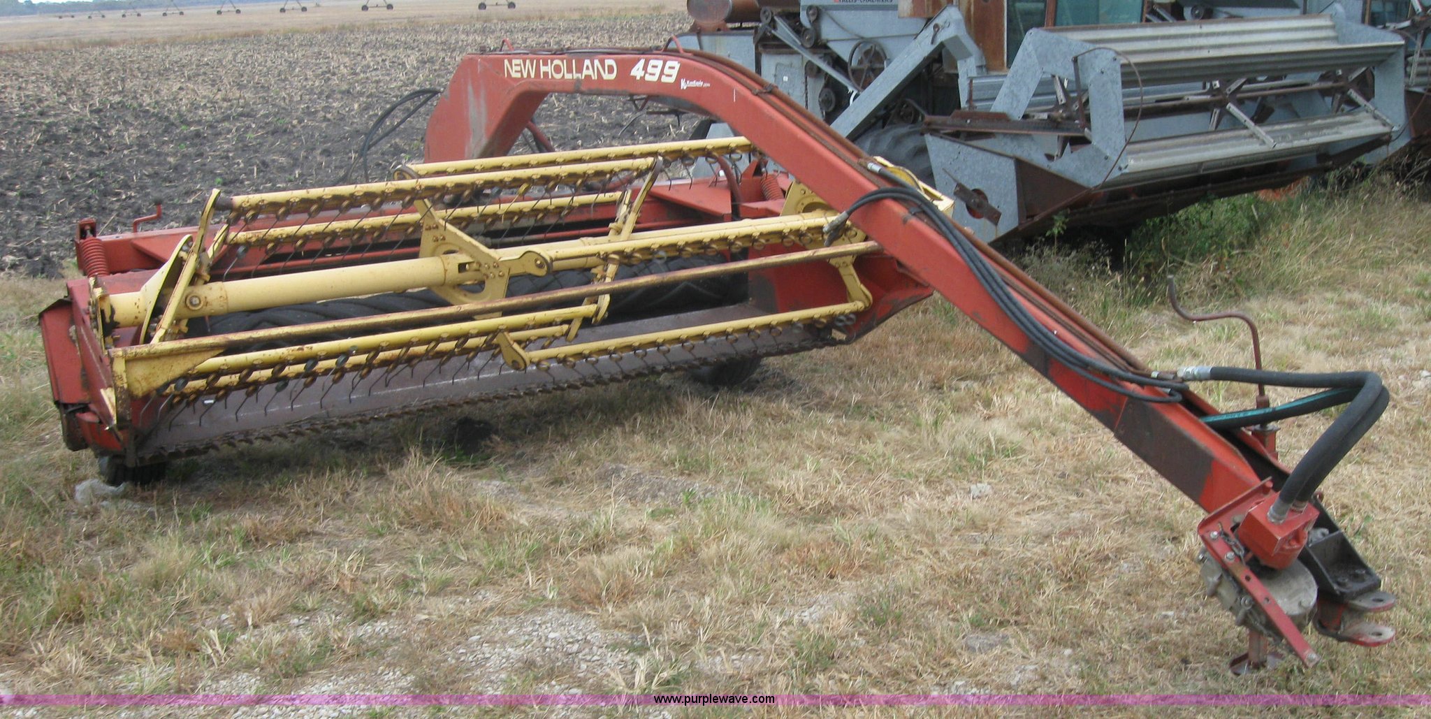 New Holland 499 sickle swather in Wamego, KS | Item 5245 sold | Purple Wave