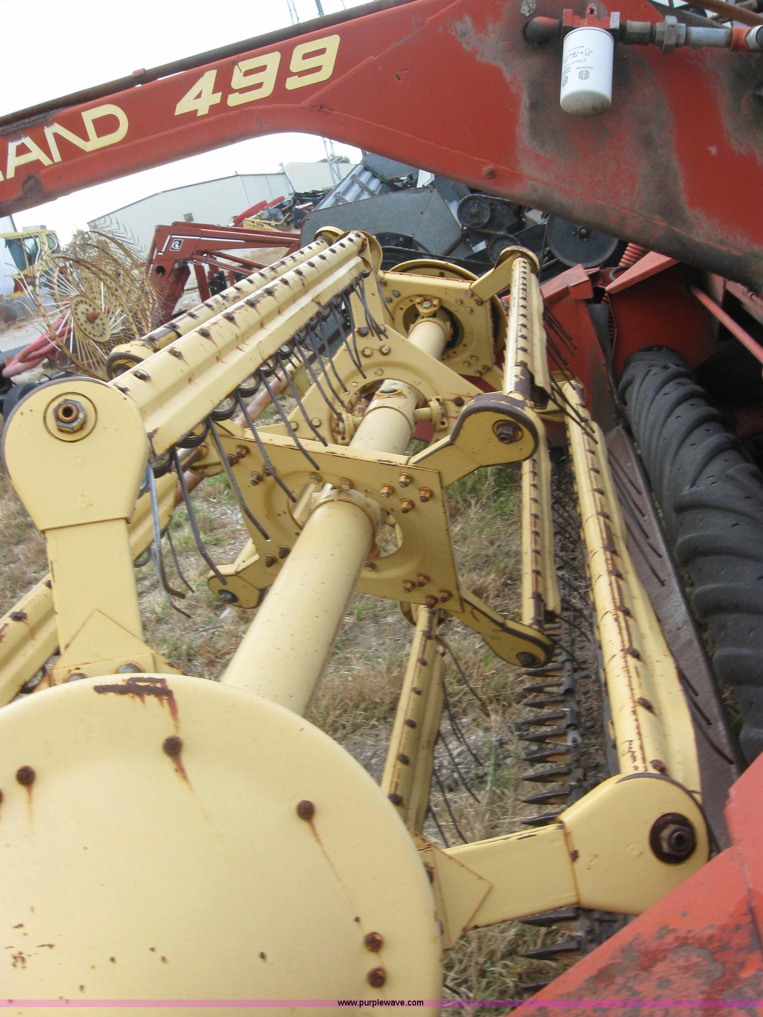 New Holland 499 sickle swather in Wamego, KS | Item 5245 sold | Purple Wave