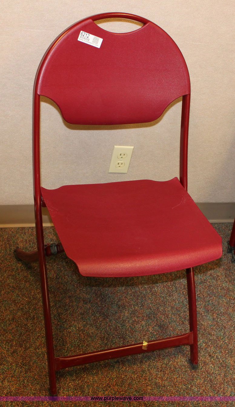 (115) Mity-Lite Swift-Set folding chairs in Derby, KS | Item 6212 sold ...