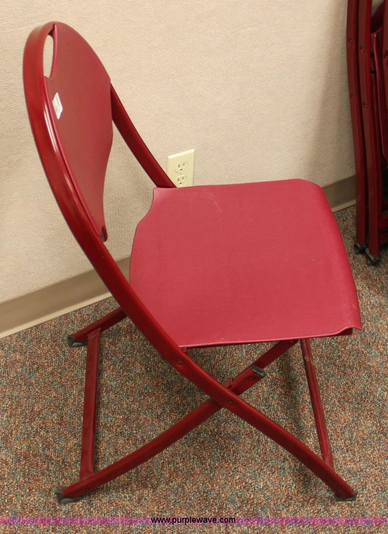 (115) Mity-Lite Swift-Set folding chairs in Derby, KS | Item 6212 sold ...