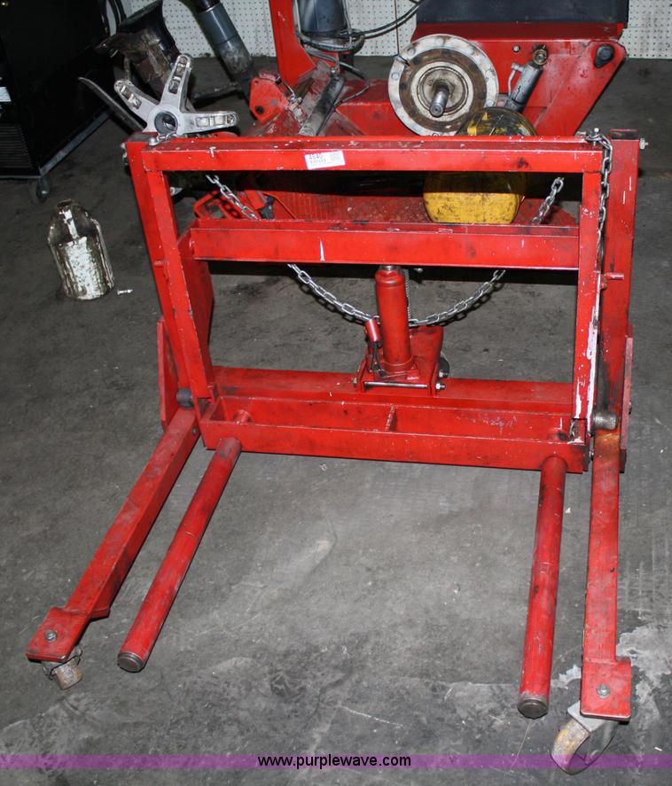 Semi tire wheel dolly lift in Spring Hill, KS | Item 4840 sold | Purple ...