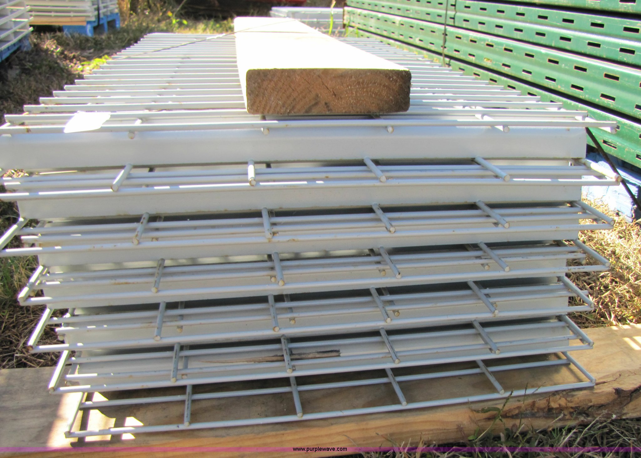(12) 20 1/2" x 46" grid racking in Fairview, MO | Item 3475 sold ...