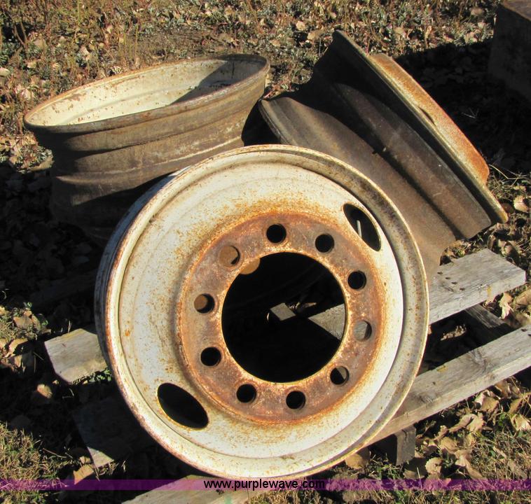 (4) steel 10 hole Budd wheels in McPherson, KS | Item 5295 sold ...