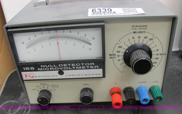 Keithley 155 null detector micro voltmeter in Wichita, KS | Item 6339 ...
