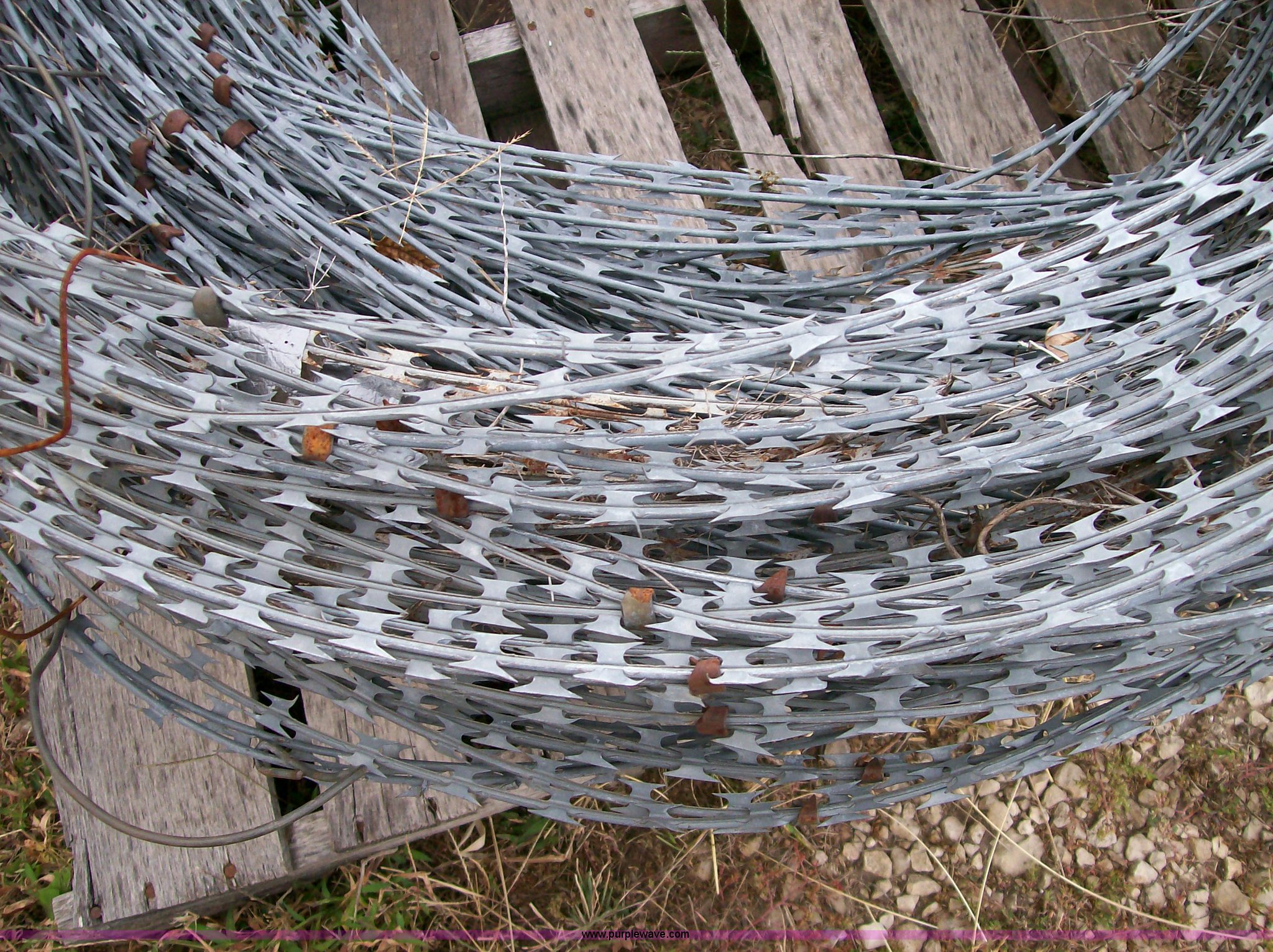 (2) pallets of concertina wire in Hutchinson, KS | Item 1305 sold ...