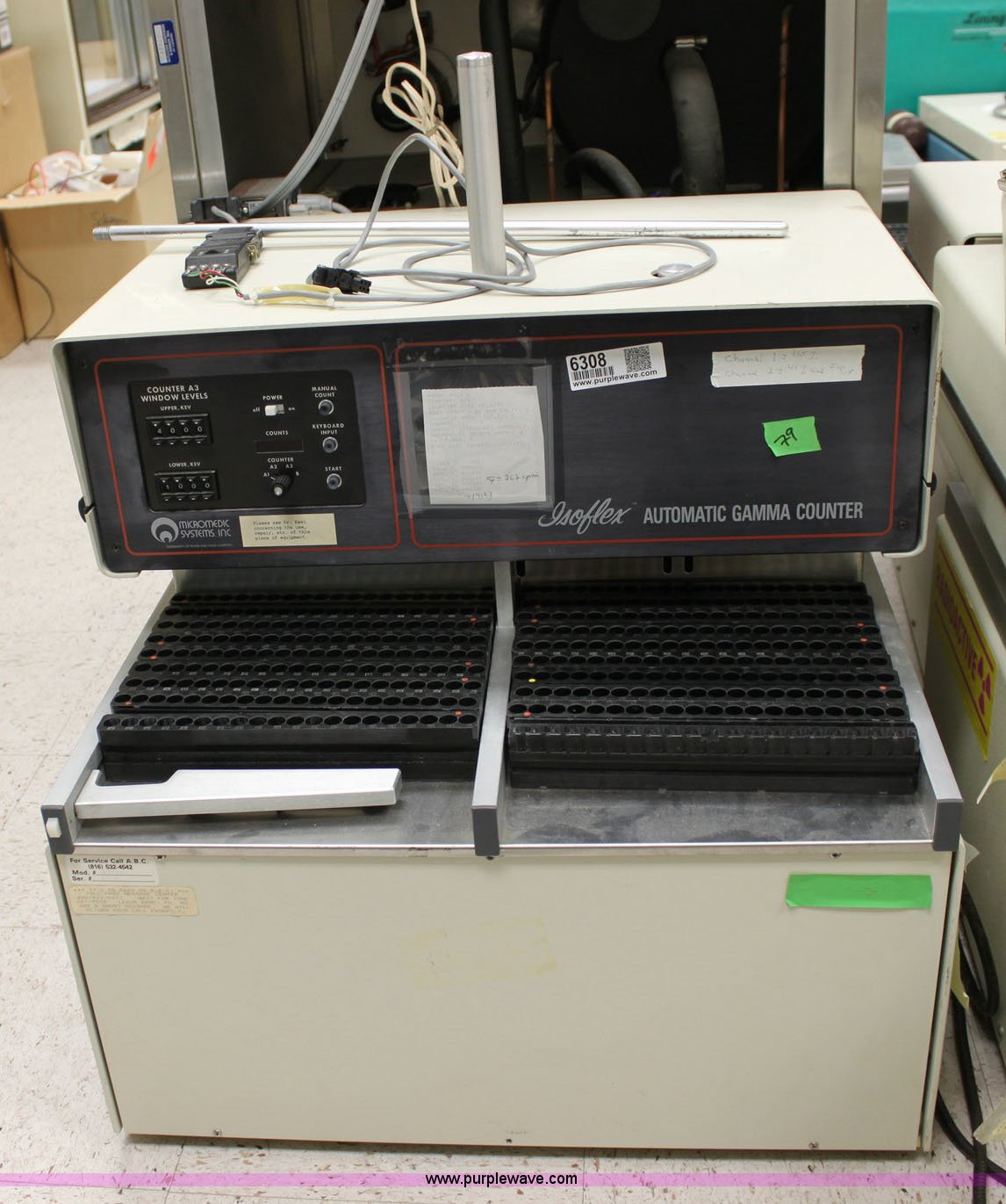Micromedic Isoflex automatic gamma counter in Wichita, KS | Item 6308 ...