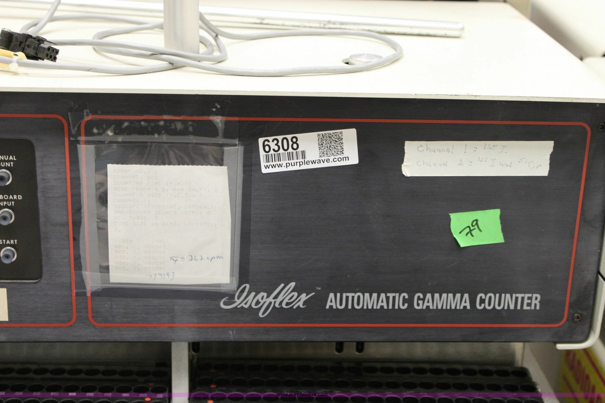 Micromedic Isoflex automatic gamma counter in Wichita, KS | Item 6308 ...