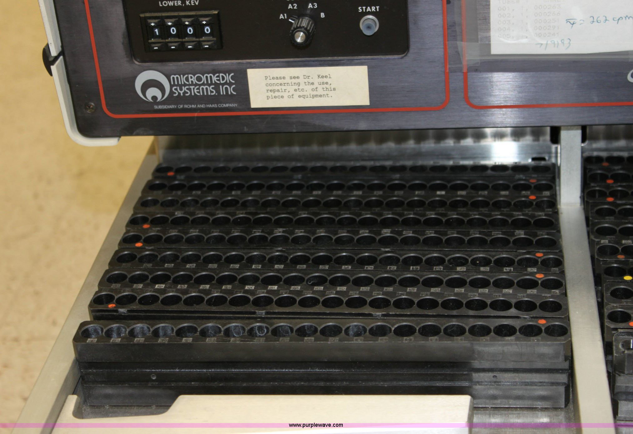 Micromedic Isoflex automatic gamma counter in Wichita, KS | Item 6308 ...