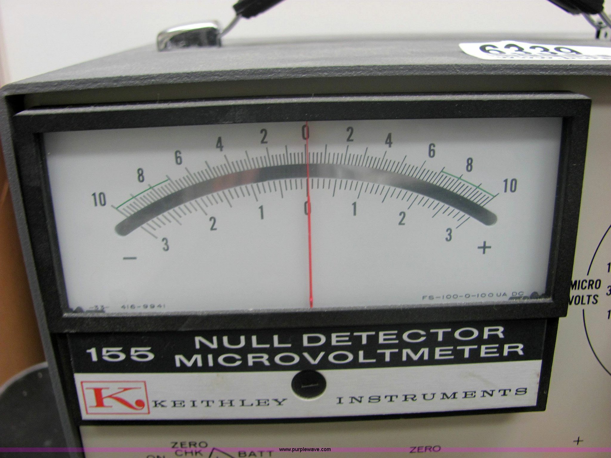 Keithley 155 null detector micro voltmeter in Wichita, KS | Item 6339 ...