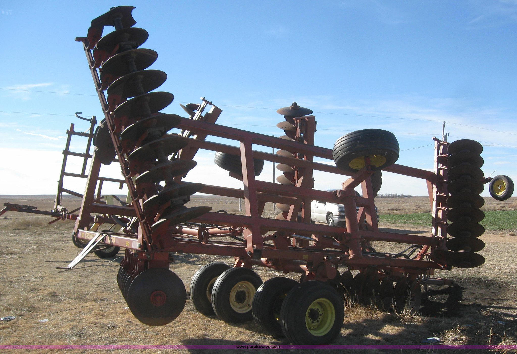 Sunflower 80H3-20 double offset disk in Jetmore, KS | Item 3249 sold ...