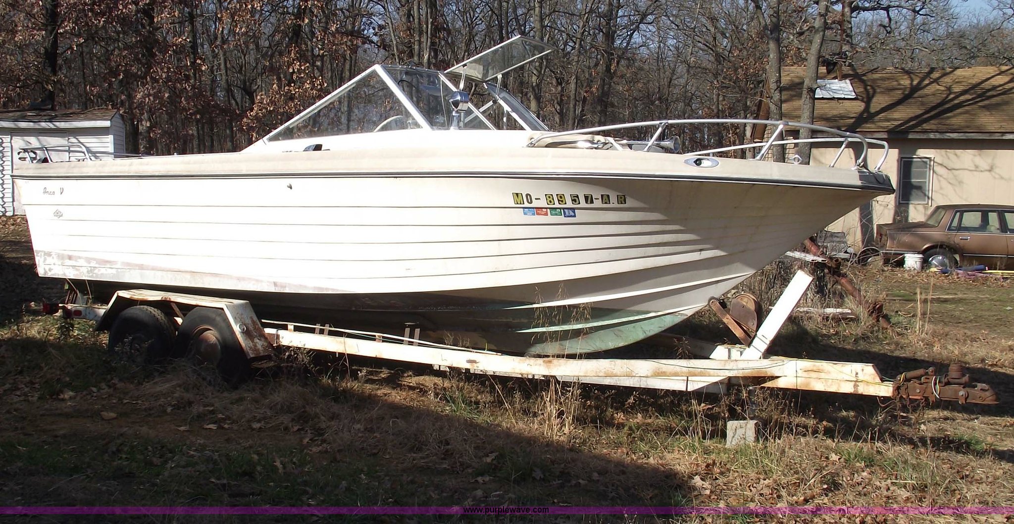 1968 Imp Cuddy Cabin 23 Boat In El Dorado Springs Mo Item 5598 Sold
