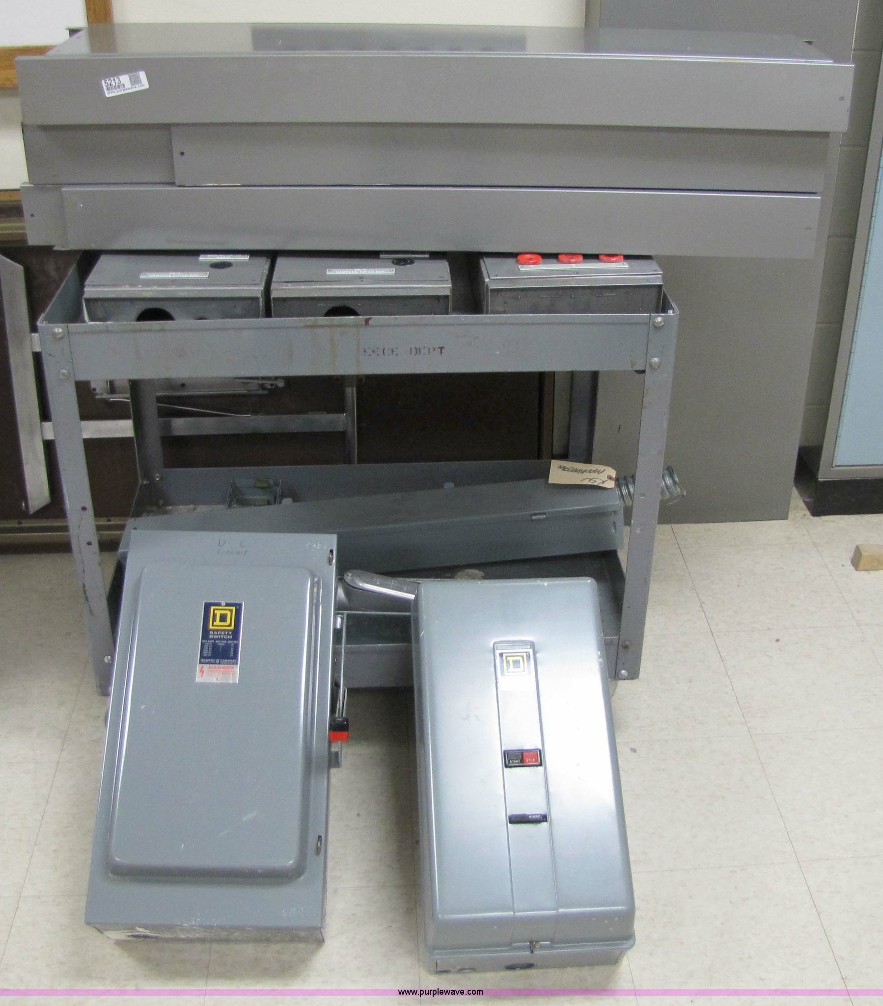 Assorted electronic control panels and conduit in Manhattan, KS | Item ...