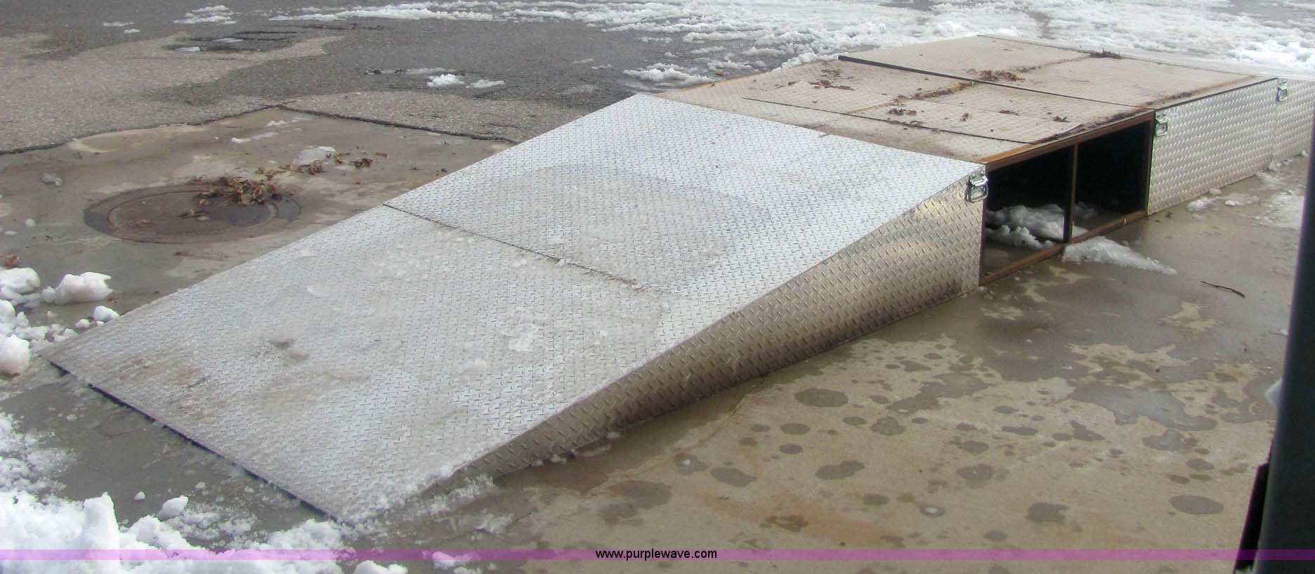 Diamond plate ramp in Derby, KS | Item 6244 sold | Purple Wave