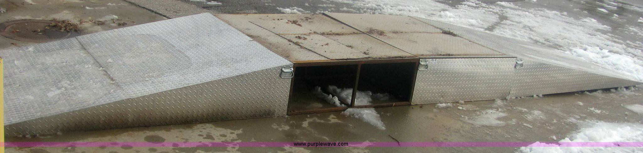Diamond plate ramp in Derby, KS | Item 6244 sold | Purple Wave