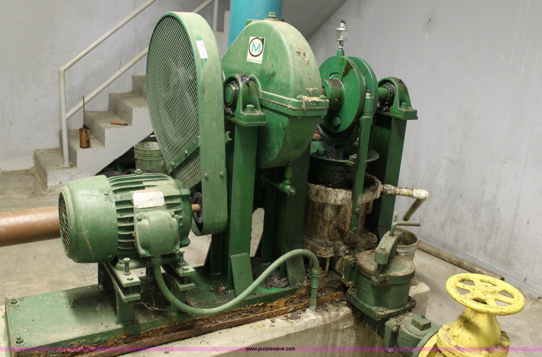 Marlow piston pump in Nickerson, KS | Item 6459 sold | Purple Wave
