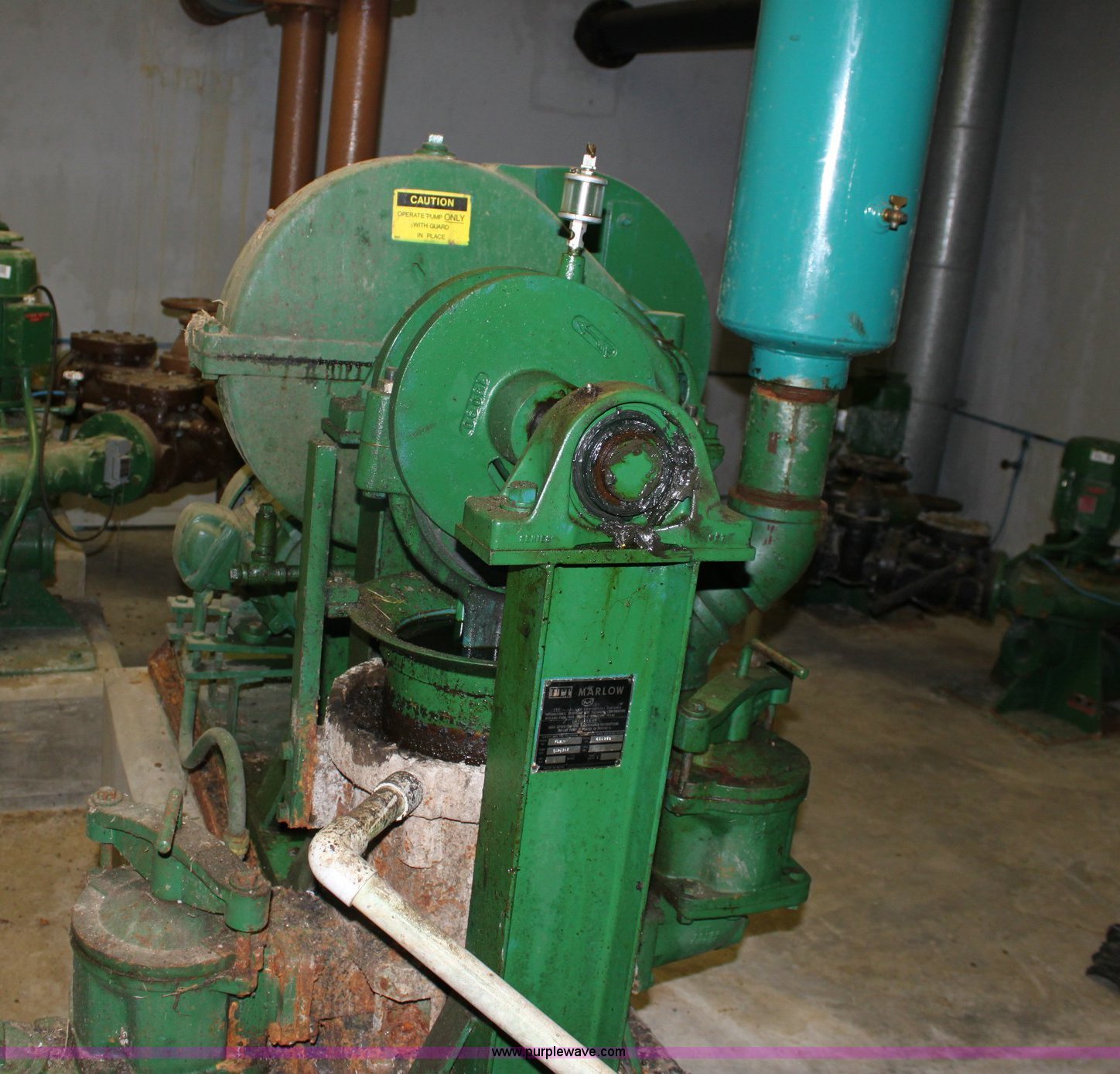 Marlow piston pump in Nickerson, KS | Item 6459 sold | Purple Wave